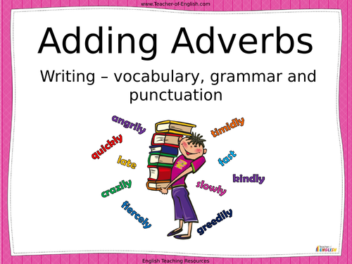 Adding Adverbs - Animated PowerPoint presentation and worksheets by ... Adding Adverbs - Animated PowerPoint presentation and worksheets by ...