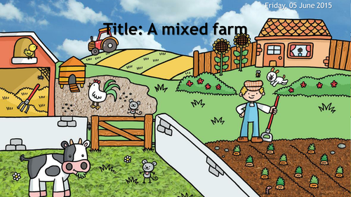 A mixed farm by GIvanov - Teaching Resources - Tes