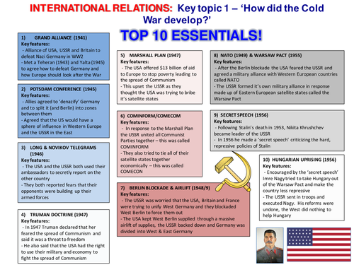 Gcse History Cold War Revision Notes Teaching Resourc - vrogue.co Gcse History Cold War Revision Notes Teaching Resourc - vrogue.co