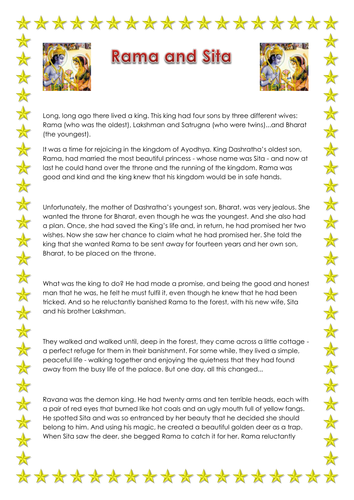 A child-friendly version of the Rama and Sita story. by ljj290488 ...