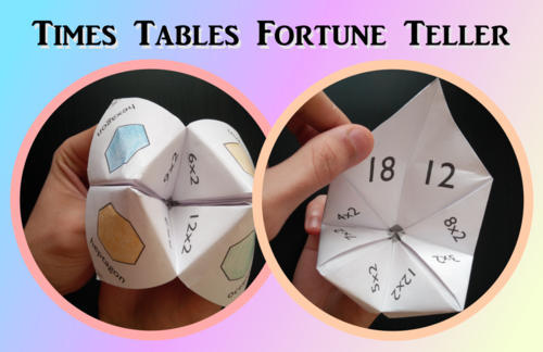 Times Tables Fortune Tellers / chatterbox by oceanic-dolphin - Teaching ...