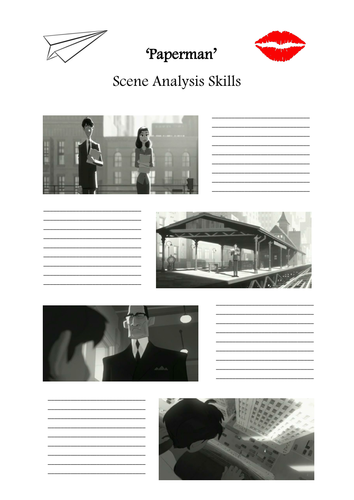 Disney's 'Paperman' Short Film Media Unit by yellow1c - Teaching ...