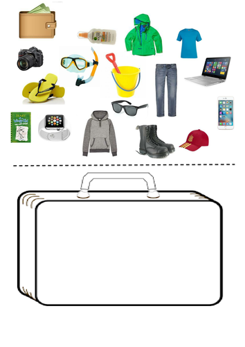 Weights - Pack a Suitcase by scrump9 - Teaching Resources - Tes