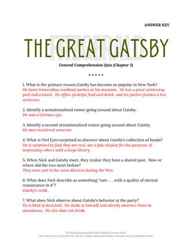 Inquiringmind44's Shop - Teaching Resources - TES