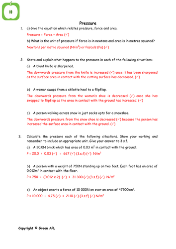 Green APL Resources - Teaching Resources - TES