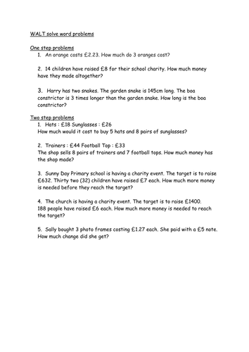 Two step, Multiplication word problems. by laurenmaddy - Teaching ... Two step, Multiplication word problems. by laurenmaddy - Teaching ...