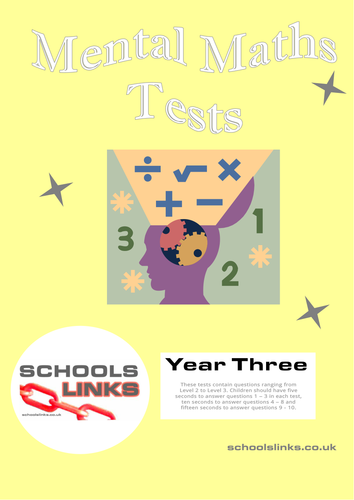 Mental Maths Tests for Year 3 by schoolslinks - Teaching Resources - Tes