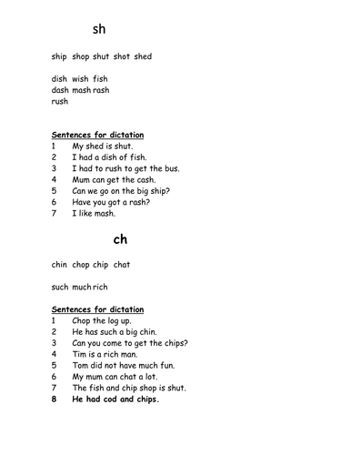 sh ch resources by mags2612 - Teaching Resources - Tes