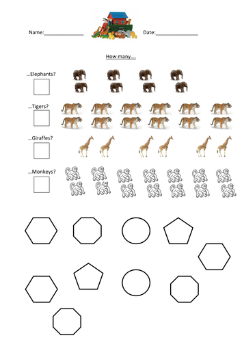 Noah's Ark - Counting in 2s. by carolebeachill - Teaching Resources - Tes