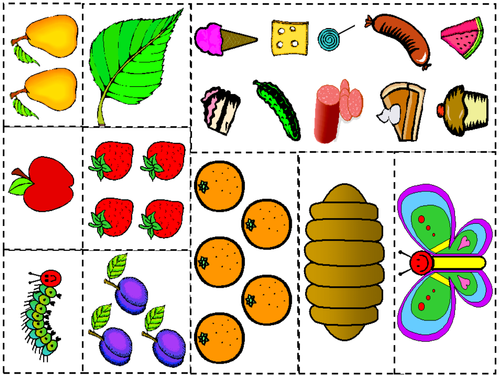 Very Hungry Caterpillar – pictures to accompany by Leepy - Teaching ...