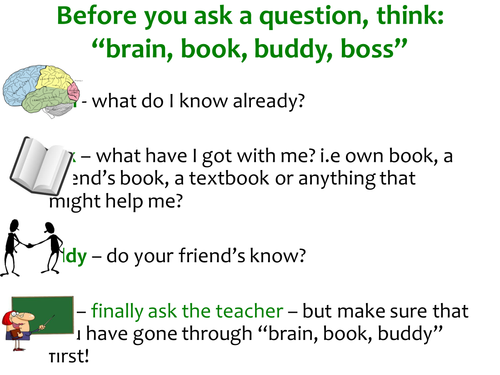 Brain Book Buddy Boss Posters by MissRathor - Teaching Resources - Tes