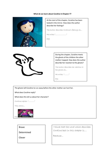 Coraline by sm.bennett - Teaching Resources - Tes