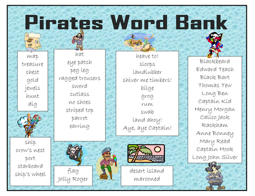 Pirates galore! by dcukface - Teaching Resources - Tes