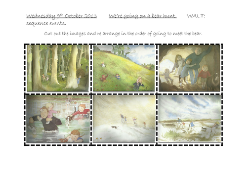 We're going on a bear hunt by DJC19 - Teaching Resources - Tes