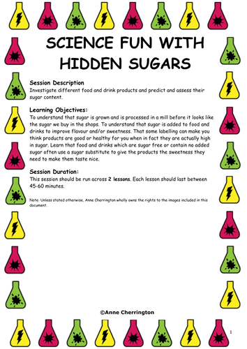 Food Labelling Lesson Plan Ks2 Sugar Resources For Educators | The