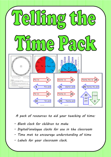 Telling the Time Pack | Teaching Resources