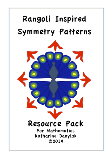 Rangoli inspired Symmetry Patterns Resource Pack by Mathsright ...