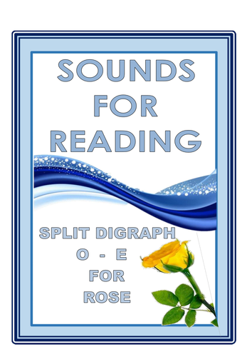SOUNDS FOR READING SPLIT DIGRAPH O-E | Teaching Resources SOUNDS FOR READING SPLIT DIGRAPH O-E | Teaching Resources