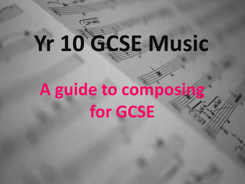 AQA GCSE Music Composition help | Teaching Resources AQA GCSE Music Composition help | Teaching Resources