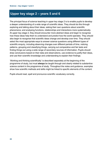 Year 6 Science Curriculum Topics 2014 | Teaching Resources Year 6 Science Curriculum Topics 2014 | Teaching Resources