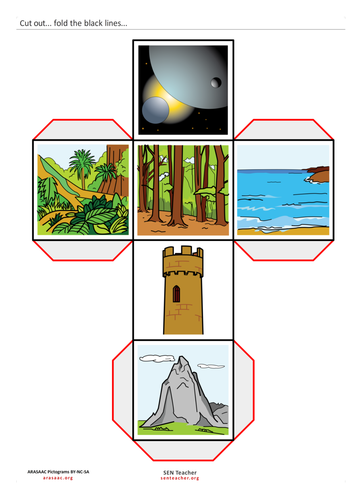 Symbol Dice - Plot Outlines | Teaching Resources