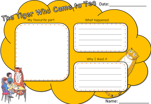 The Tiger Who Came to Tea | Teaching Resources
