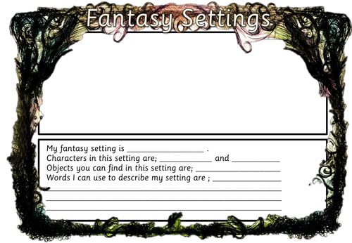 Fantasy Settings | Teaching Resources
