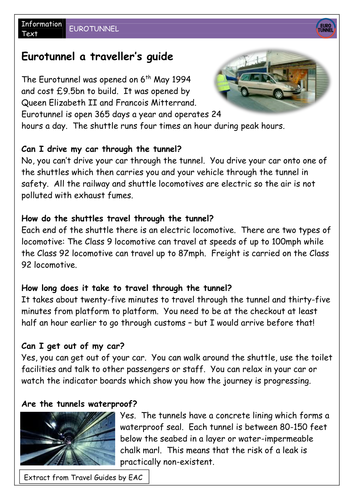 Literacy - Information Texts | Teaching Resources