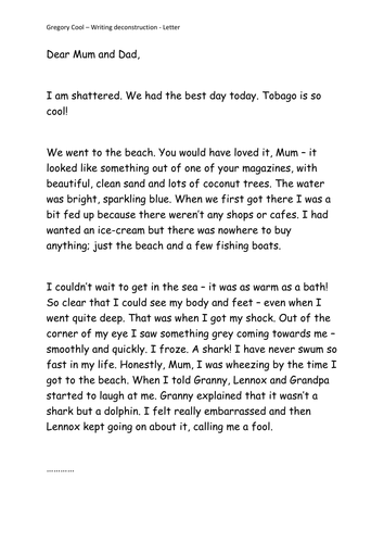 Literacy Lessons - Ruth Miskin Comprehension - Gregory Cool by shell ...