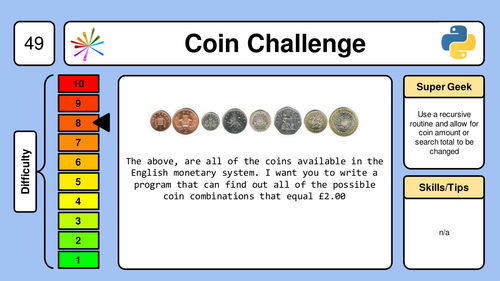 Programming Challenges 49-54 | Teaching Resources