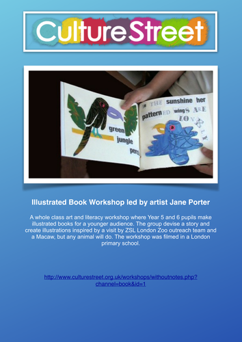 Illustrated book workshop | Teaching Resources