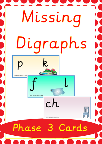 Phase 3 Phonics Activity for Digraphs | Teaching Resources