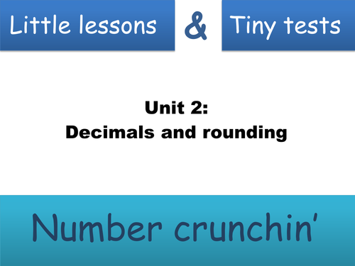 Decimals - Complete Unit of Work by tomotoole - Teaching Resources - TES