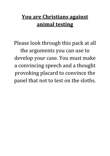 Religious attitudes to animal rights | Teaching Resources