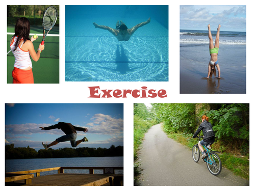 30 Photos About Exercise | Teaching Resources