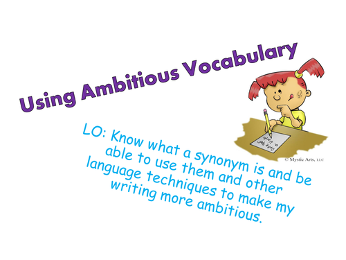 Ambitious Vocabulary- Bad, Exciting & Boring by Lebbonno - Teaching ...