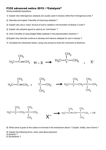 F332 advance notice (June 15) predicted Qs & As | Teaching Resources