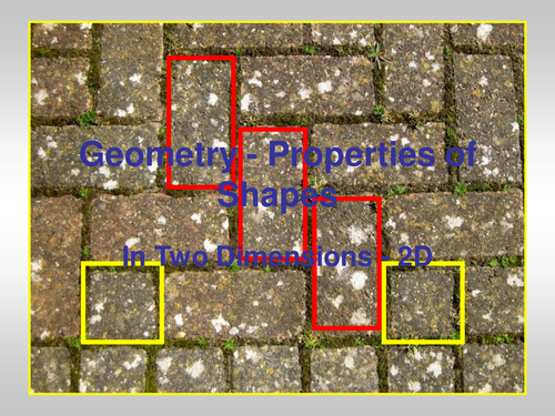 2D shapes at KS2 or revision for KS3/GCSE Foundation. Presentation ...