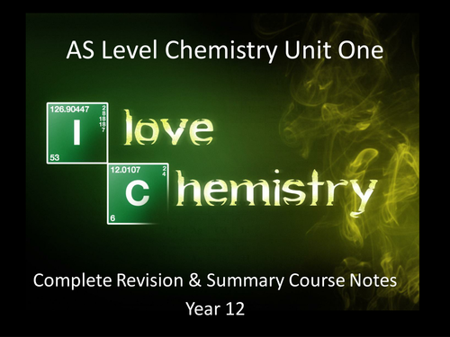 AQA AS Level Chemistry Complete Revision Summary Exam Q & Worksheets ... AQA AS Level Chemistry Complete Revision Summary Exam Q & Worksheets ...