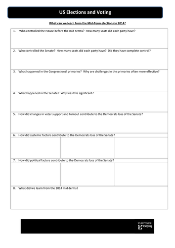 2014 US Mid-Term Elections - What can we learn? Flippedlearning video ...