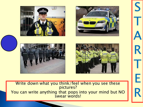 Respect and the Police | Teaching Resources