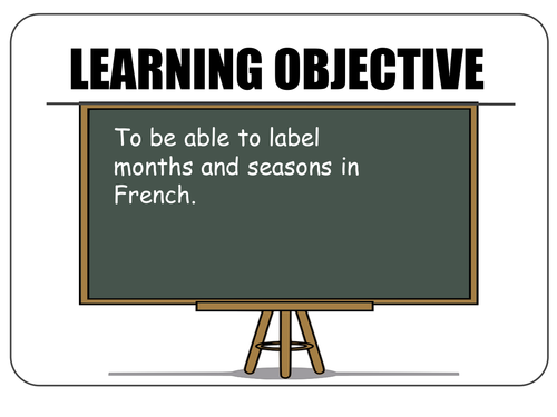 easyMFL Year 5 French Unit 18 "Les quatre saisons" SOL and Complete ...