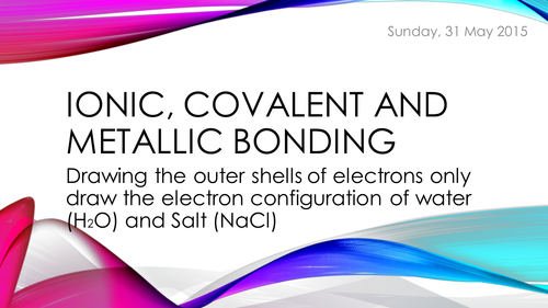 Chemistry edexcel C2 revision lessons including structure and bonding ...