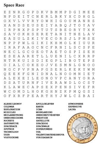 Space Exploration Word Search