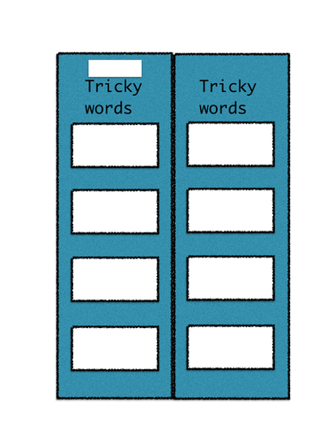 Tricky words bookmark (phonics) | Teaching Resources