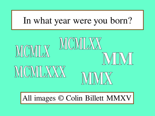 Maths KS2 Read Roman Numerals - presentation and lots of activities ... Maths KS2 Read Roman Numerals - presentation and lots of activities ...