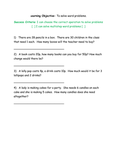 Problem solving | Teaching Resources Problem solving | Teaching Resources