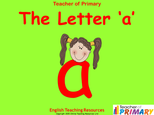Letters of the Alphabet Teaching Pack - 24 PowerPoint presentations and ...