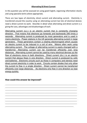 50 AQA Physics 6 Mark Questions With Mark Schemes | Teaching Resources 50 AQA Physics 6 Mark Questions With Mark Schemes | Teaching Resources