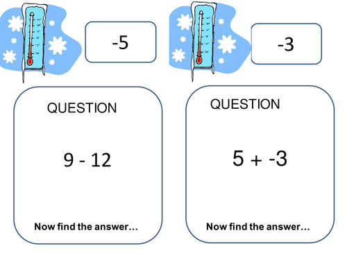 Negative Number Trail - Add and Subtract | Teaching Resources
